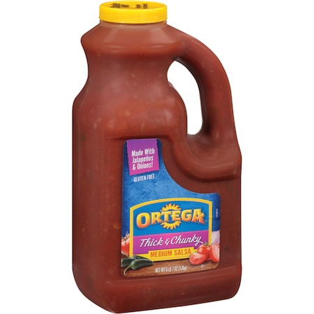 Ortega Thick & Chunky Medium Salsa, PK4 780744 | Zoro