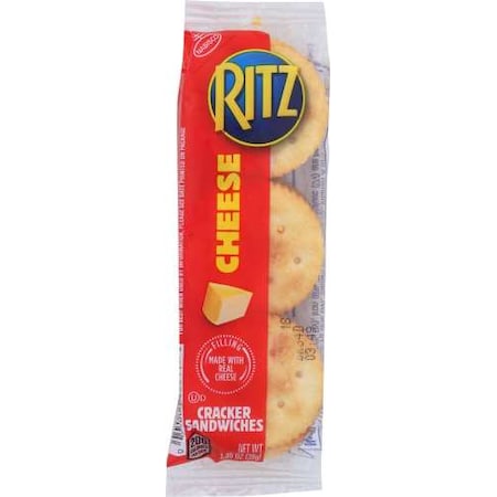 Ritz Nabisco Ritz Cheese Cracker Sandwich 1.35 oz., PK112 00211 | Zoro
