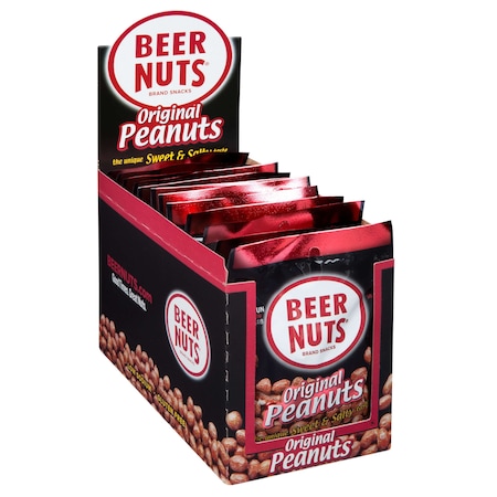 Beer Nuts Beer Nuts Original Sweet And Salty Peanut 3 oz., PK48 00066 ...