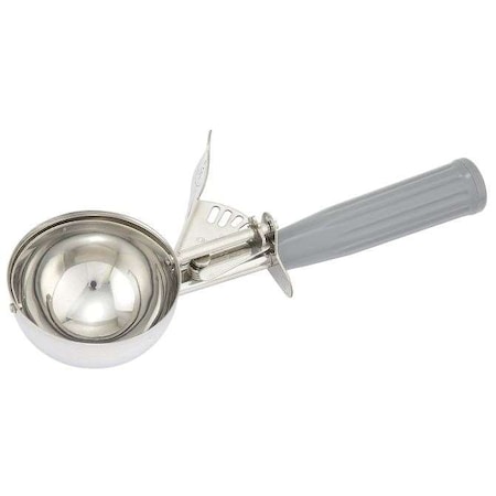 Winco Size 8 Ice Cream Plastic Gray Disher ICD-8 | Zoro