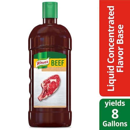 Knorr Knorr Professional Liquid Concentrated Beef Base 32 fl. oz., PK4 ...