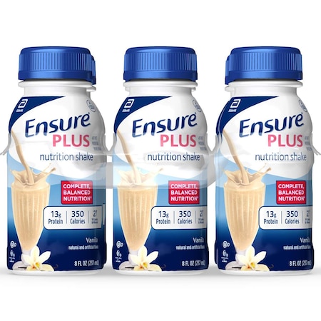 Ensure Ensure Plus Vanilla 8 fl. oz. Bottles, PK24 57263 | Zoro