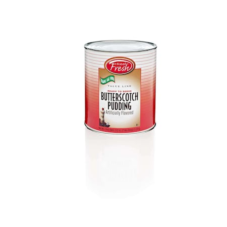Real Fresh Real Fresh Trans Fat Free Butterscotch Pudding #10 Can, PK6 ...