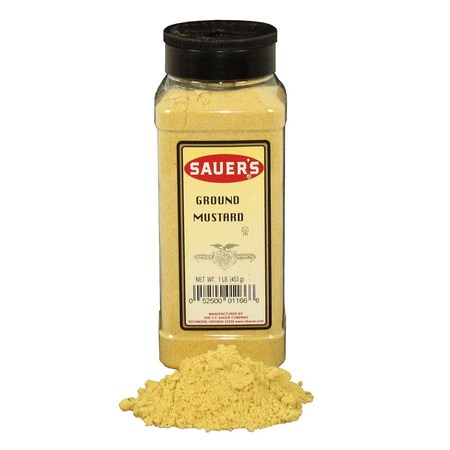 Sauer Sauer Ground Mustard 1lbs Bottle, PK6 01166 | Zoro