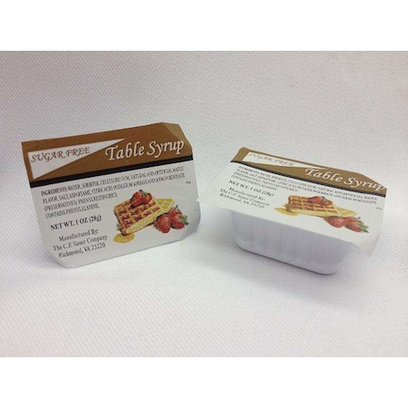Sauer Sauer Sugar Free Table Syrup 1 oz. Cup, PK100 06384 | Zoro