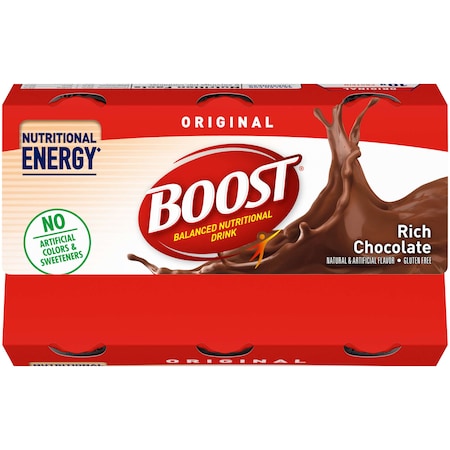 Boost Boost Original Chocolate RTD Nutritional Beverage 8 fl. oz., PK24 ...