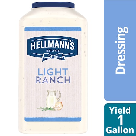 Hellmanns Hellmann's Light Ranch Dressing 1 gal. Jug, PK4 84148932 | Zoro