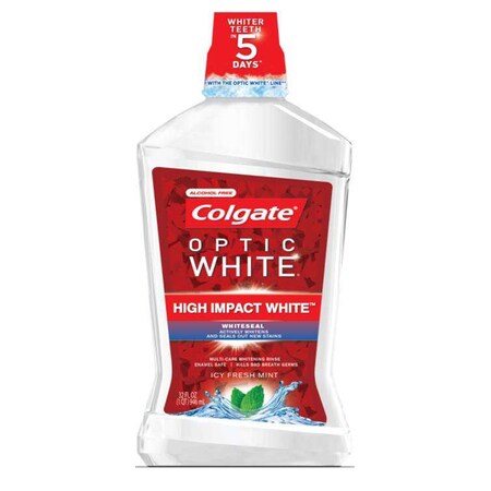 Colgate Colgate Optic White High Impact White Ice Fresh Mint 32 fl. oz ...