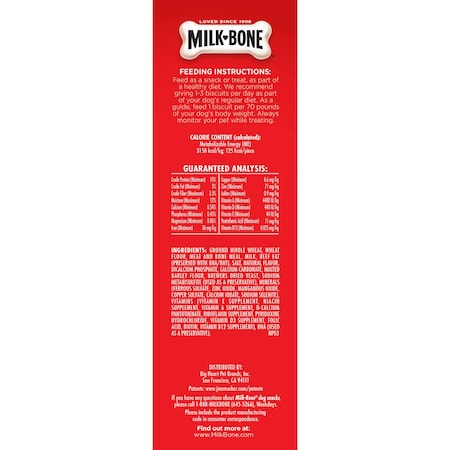 Milk-Bone Milk Bone 24 oz. Large Original Dog, PK12 7910051411 | Zoro