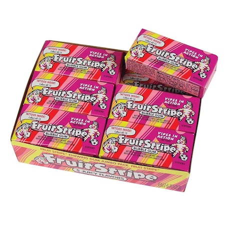 Fruit Stripe Fruitstripe Bubble Gum 1.8 oz., PK192 71500 | Zoro