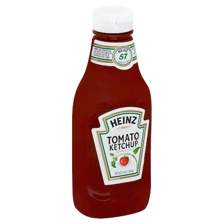 Heinz Classic Squeeze Ketchup 14 oz., PK16 10013000514504 | Zoro