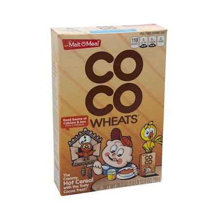 Malt O Meal Coco Wheats Hot Cereal 28 oz. Box, PK12 PK12 18469 | Zoro