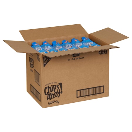 Nabisco Nabisco Chips Ahoy Original Chocolate Chip Cookies 13 oz., PK12 ...