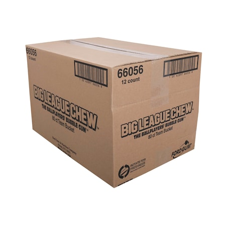 Ford Gum Ford Gum Big League Chew Bucket 14.1 oz., PK12 66056 | Zoro