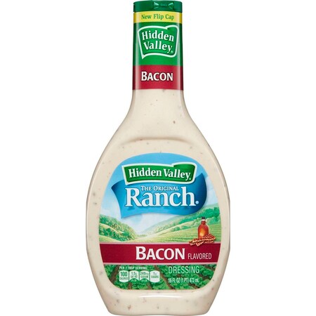 Hidden Valley Hidden Valley Original Ranch With Bacon Dressing 16 oz ...