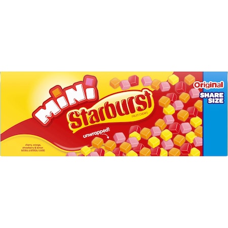 Starburst Starburst Original Unwrapped Fruit Chews Candy 3.5 oz. Bag ...