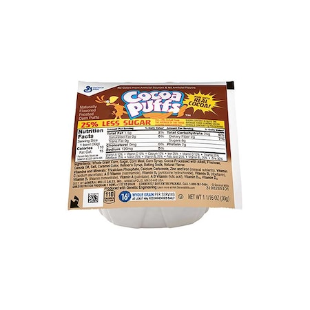Cocoa Puffs Cocoa Puffs Cereal Bowl Pak 1.06 oz., PK96 16000-31888 | Zoro