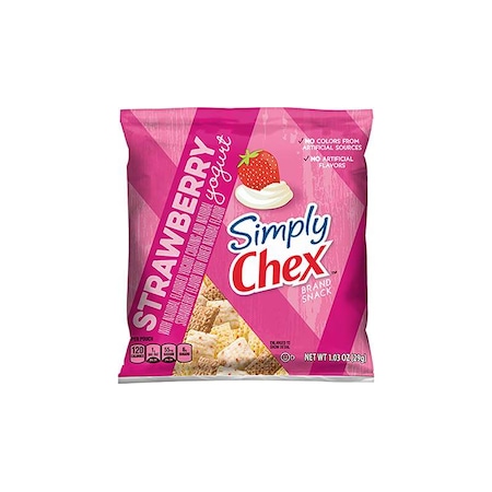 Chex Mix Simply Chex Strawberry Yogurt 1.03 oz., PK60 16000-31937 | Zoro