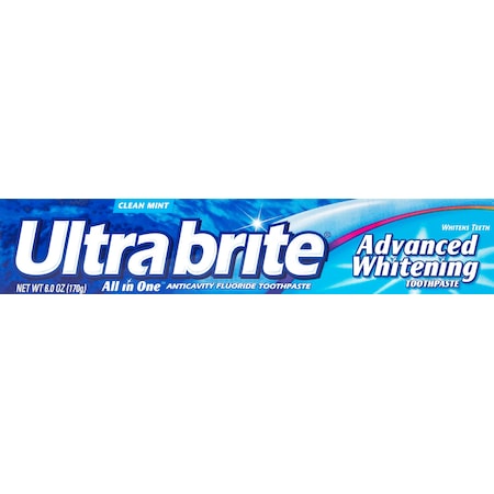 Ultra Brite Ultra Brite Toothpaste Regular 6 oz., PK24 156750 | Zoro