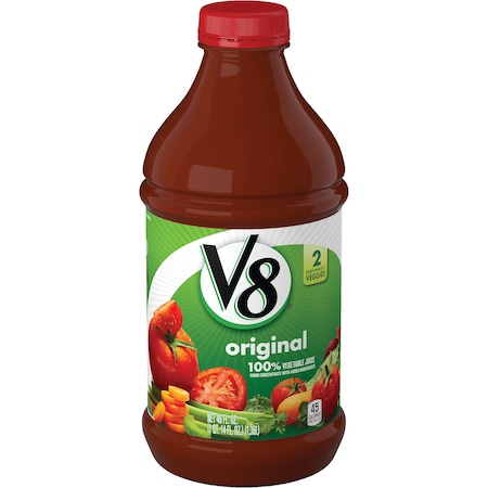 V8 V8 Original Vegetable Juice 64 oz. Bottle, PK6 000020808 | Zoro