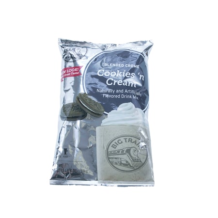 Big Train Cookies N Cream Blended Creme Drink Mix 3.5lbs, PK5 BT.610845 ...