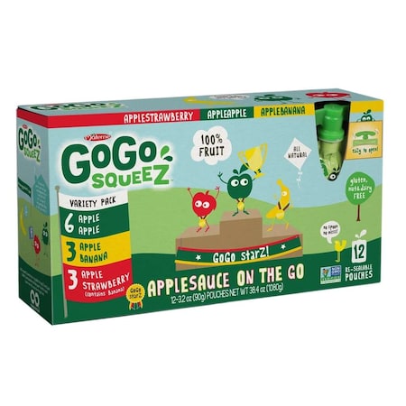 Gogo Squeez GoGo Variety Pack, PK72 120464 | Zoro