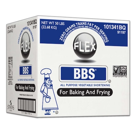 Bbs BBS Flex All Purpose Vegetable Shortening 50lbs, Non-GMO Verified ...