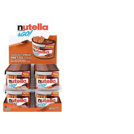 Nutella Nutella & Go Display - 1.9 oz. Pretzel, PK24 80402 | Zoro