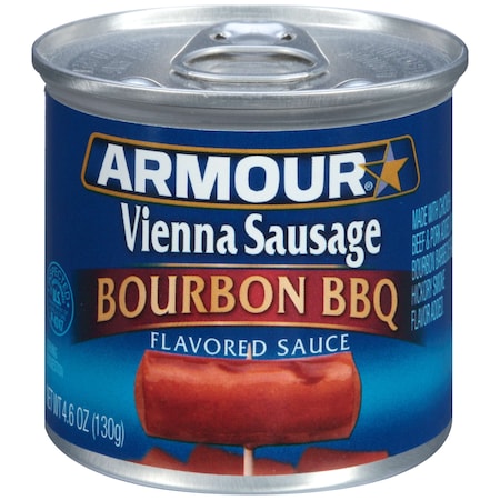 Armour Armour Bourbon Barbecue Vienna Sausage 4.6 oz., PK24 5410093826 ...