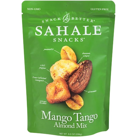 Sahale Snacks Sahale 8 oz. Mango Tango Almond, PK4 9386900355 | Zoro