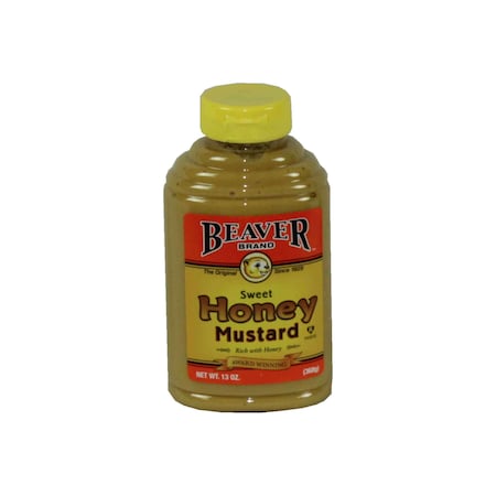 Beaver Beaver Honey Mustard 13 oz. Bottle, PK6 227 | Zoro