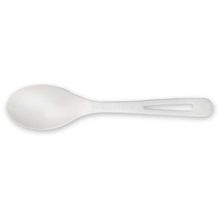 World Centric World Centric TPLA Compostable Corn Starch Spoon, PK1000 ...