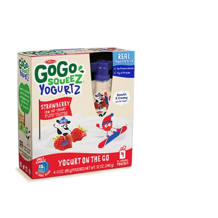 Materne GoGo Squeez Yogurtz Strawberry, PK48 280016 | Zoro