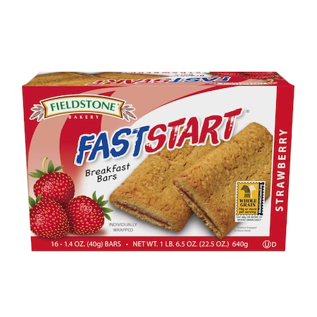 Fieldstone Fieldstone Strawberry Breakfast Bar 1.4 oz., PK192 09767 | Zoro