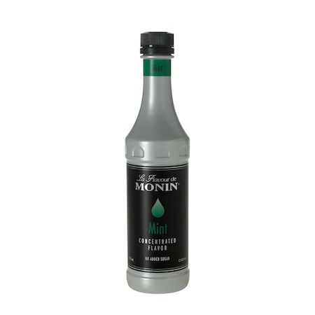 Monin Monin Mint Concentrate Flavor 375mL Bottle, PK4 M-VJ188FP | Zoro