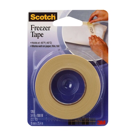 Scotch Scotch Freezer Tape 3/4"x1000", PK24 178 | Zoro