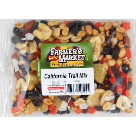 Farmers Market California Trail Mix 9 oz., PK8 17437 | Zoro