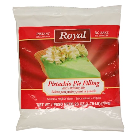 Royal Royal Instant Pistachio Pudding Mix 28 oz., PK12 48524 | Zoro