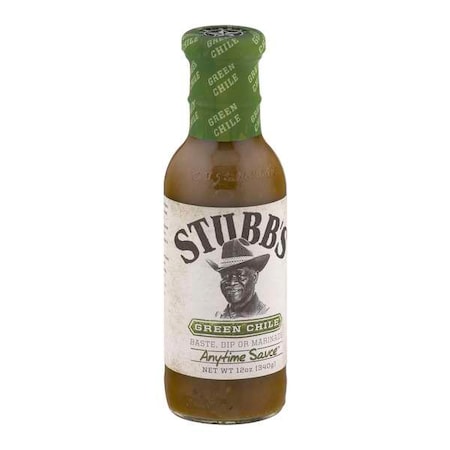 Stubbs Stubbs Green Chile Anytime Sauce, PK6 347500212 | Zoro
