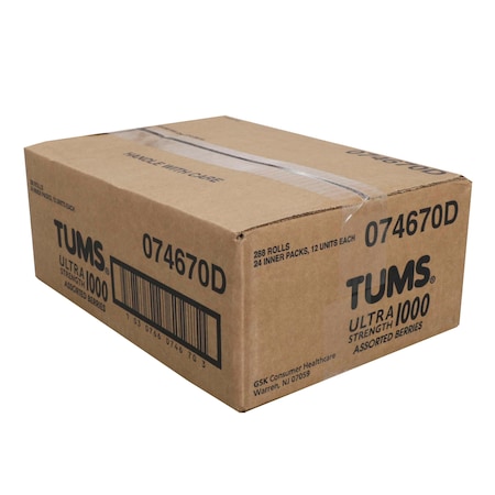 Tums Tums Ultra Single Roll Assorted Berries 12 Count, PK288 074670D | Zoro