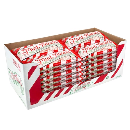 Atkinson Candy Co Crushed Red & White Natural Mint 8 oz., PK12 39812 | Zoro
