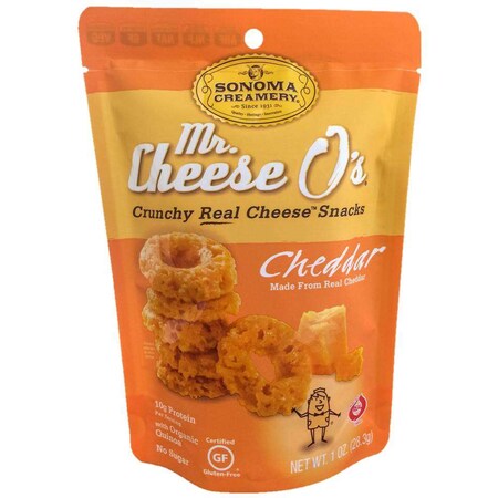 Mr. Cheese Os Mr Cheese O's Cheddar 1 oz. Bag, PK8 0301004 | Zoro