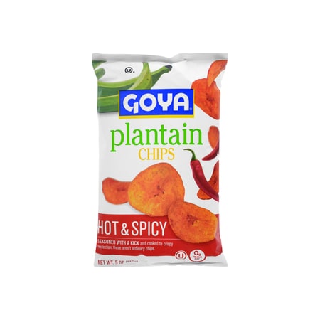 Goya Goya Plantain Chips Hot & Spicy 5 oz., PK12 4902 | Zoro