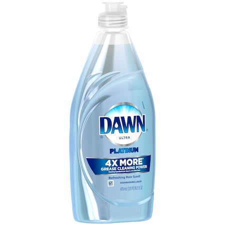 Dawn Dish Soap Platinum Refreshing Rain 16.2 fl. oz., PK10 97604 | Zoro