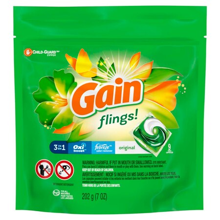 Gain Liquid Pods Original, PK54 79699 | Zoro