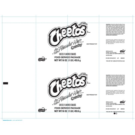 Cheetos Cheetos Flamin Hot Cheese Flavored Snacks 16 oz. Plastic Bag ...