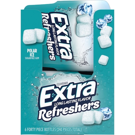 Extra Extra Refreshers Polar Ice 40 Pieces, PK24 391701 | Zoro