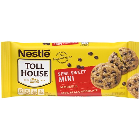 Nestle Nestle Toll House Mini Chocolate Morsels 10 oz., PK12 ...