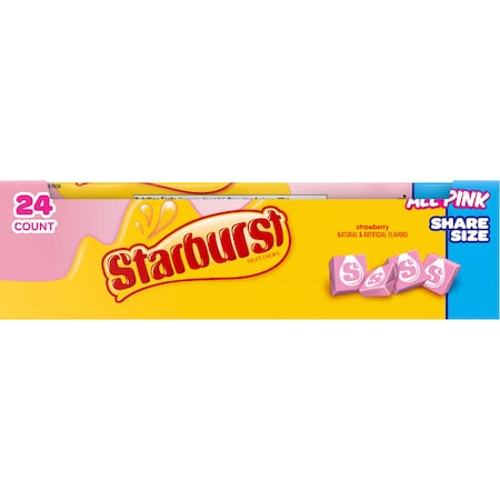 Starburst Starburst All Pink Share Size 3.45 oz., PK144 398852 | Zoro