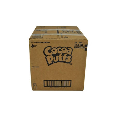 Cocoa Puffs Cocoa Puffs Cereal Box 10.4 oz., PK12 16000-15128 | Zoro